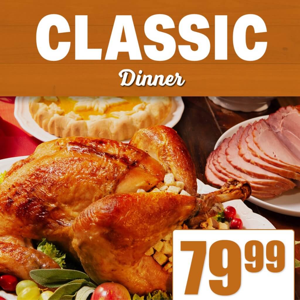 Holiday Dinners - Carlie C's IGA